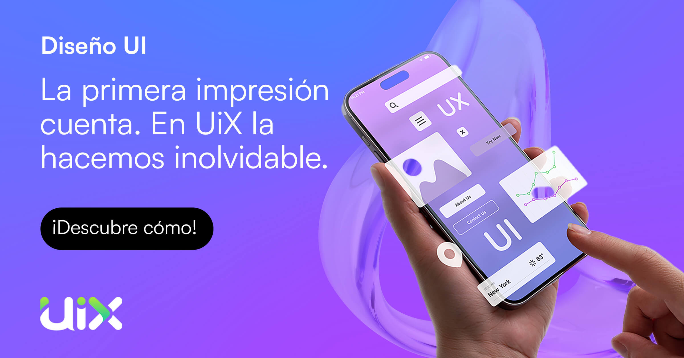 Agencia de Diseño UI - Interfaz de usuario | UiX